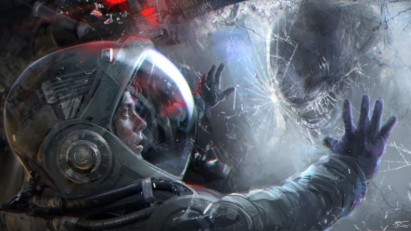 Alien Xenomorph Space Suit Art HD Wallpaper