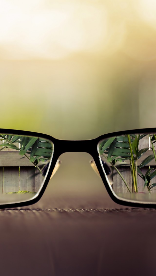 Clear Vision Glasses Wallpaper - 640x1136