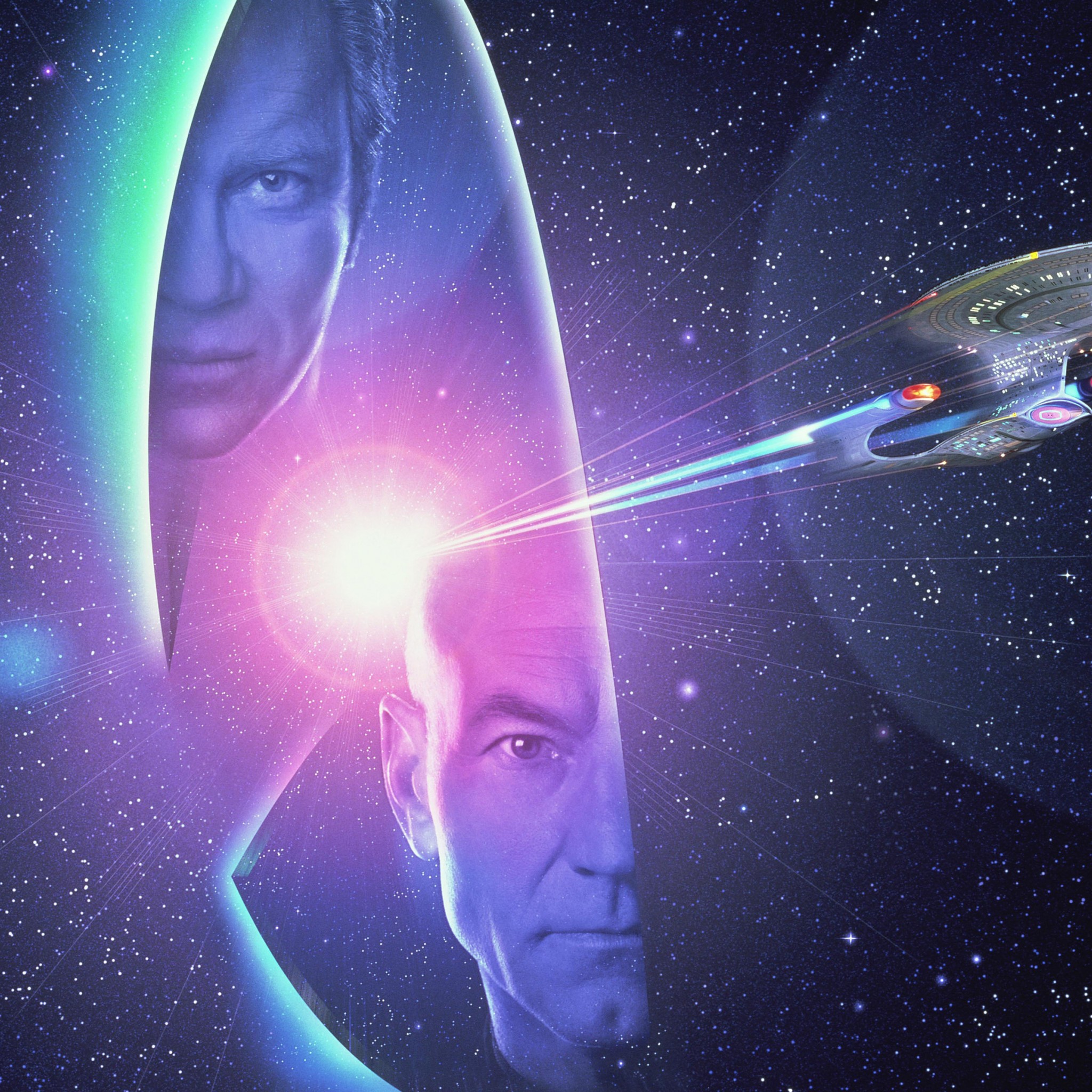 Star Trek Generations Starship Wallpaper - 2048x2048