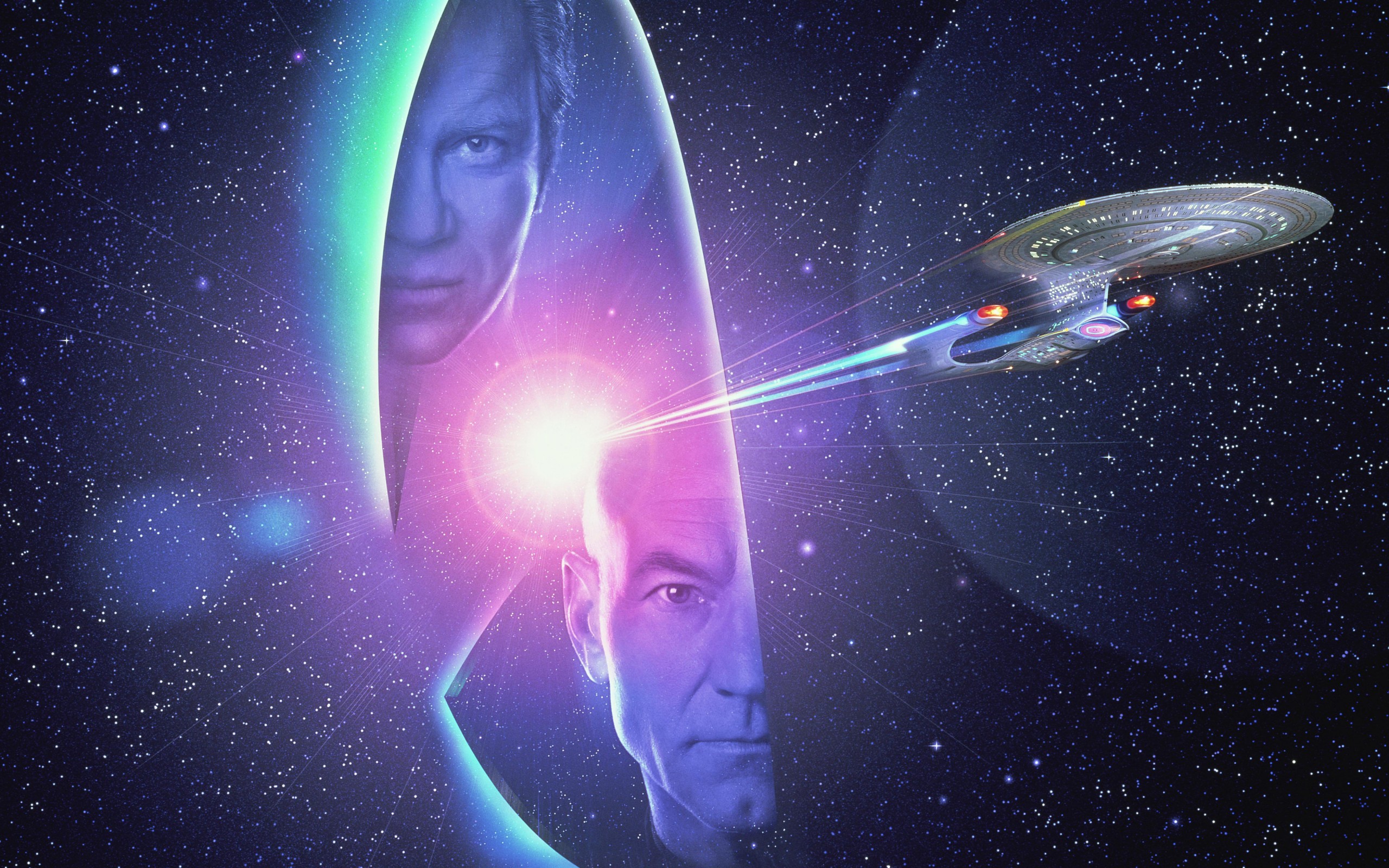 Star Trek Generations Starship Wallpaper - 2560x1600