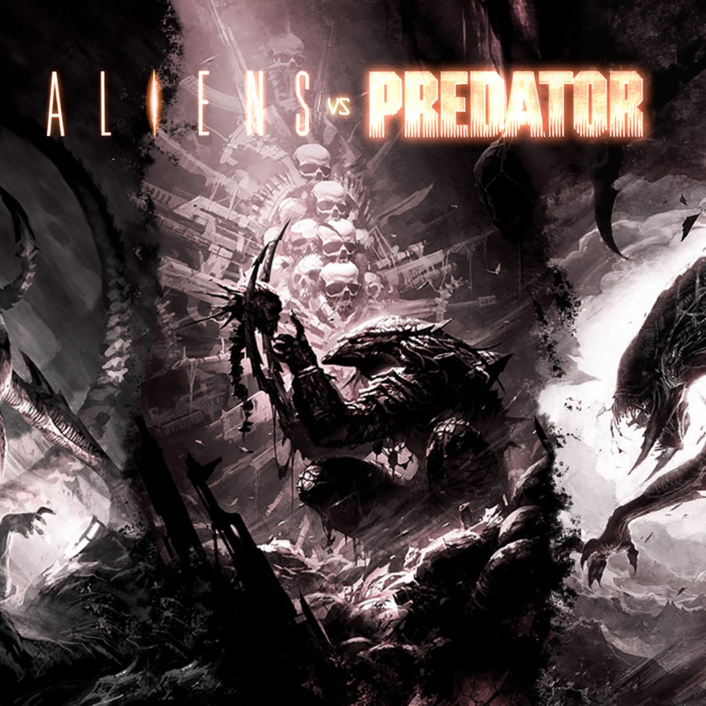 Alien Vs Predator Fan Art Wallpaper - 1024x1024