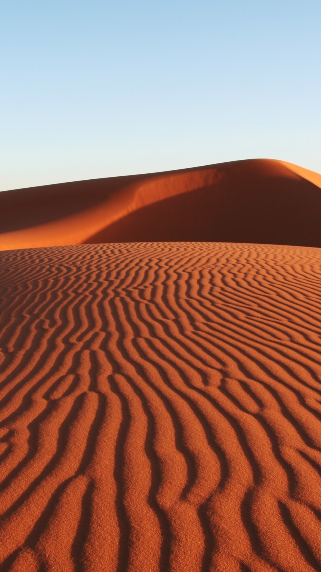 Desert Summer Heat Sky Wallpaper - 1080x1920 Resolution