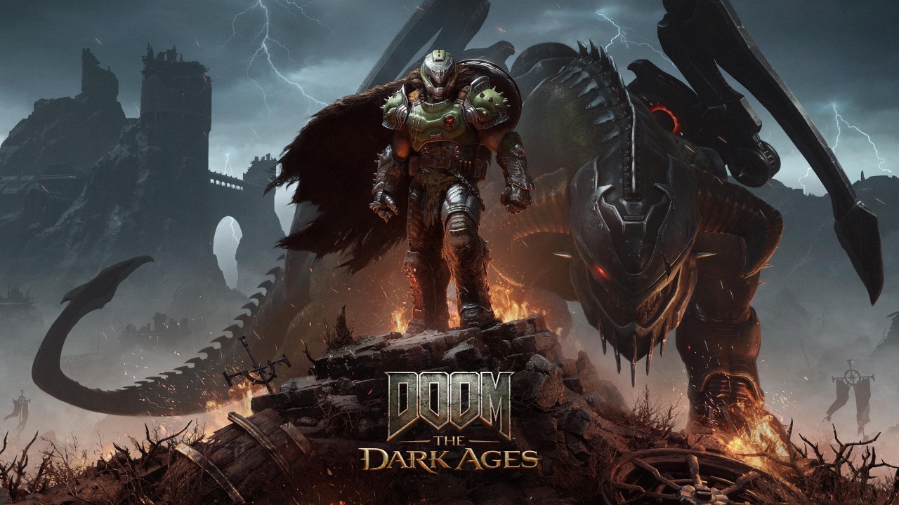 DOOM The Dark Ages Cover Art Wallpaper - 1280x720