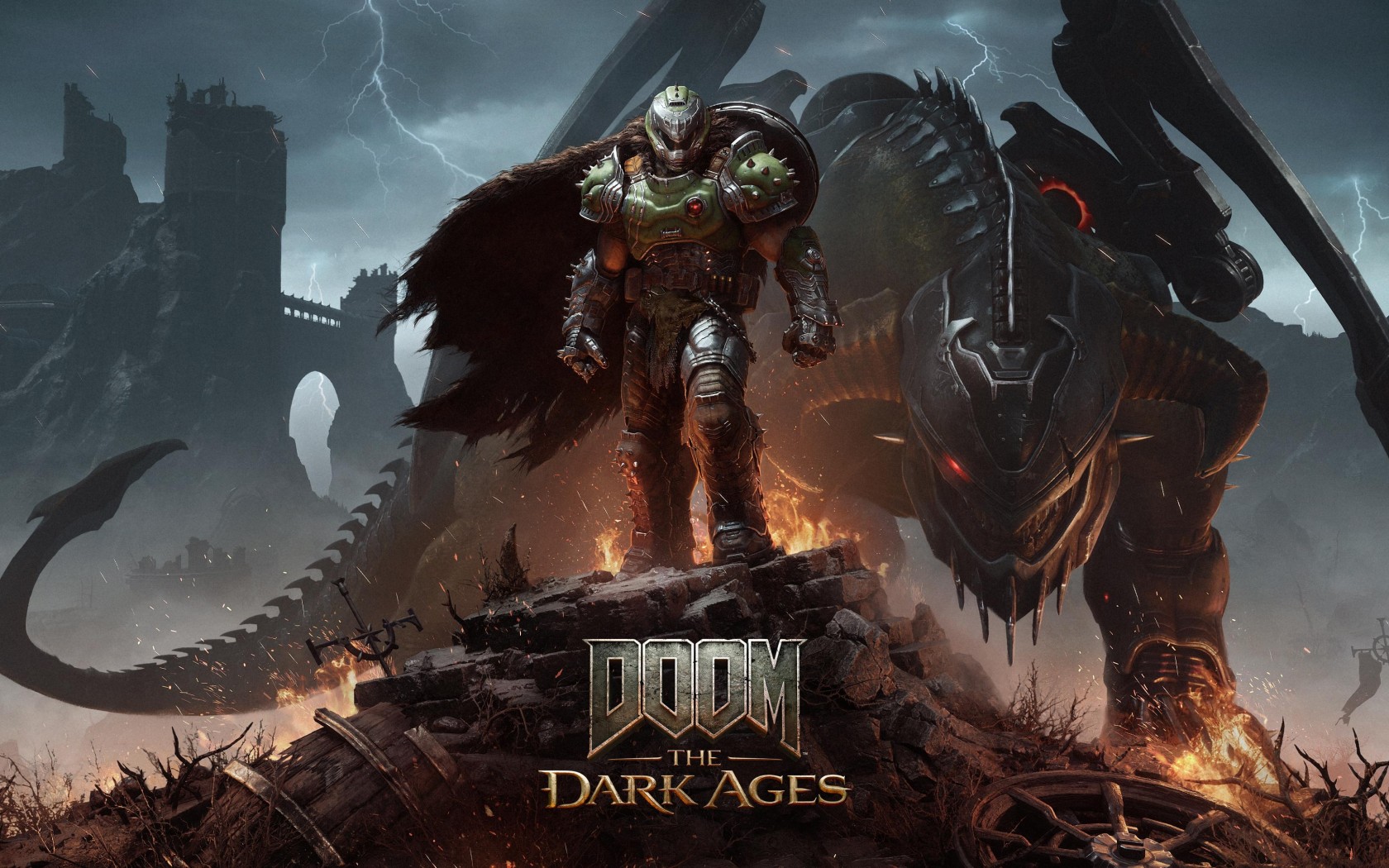 DOOM The Dark Ages Cover Art Wallpaper - 1680x1050