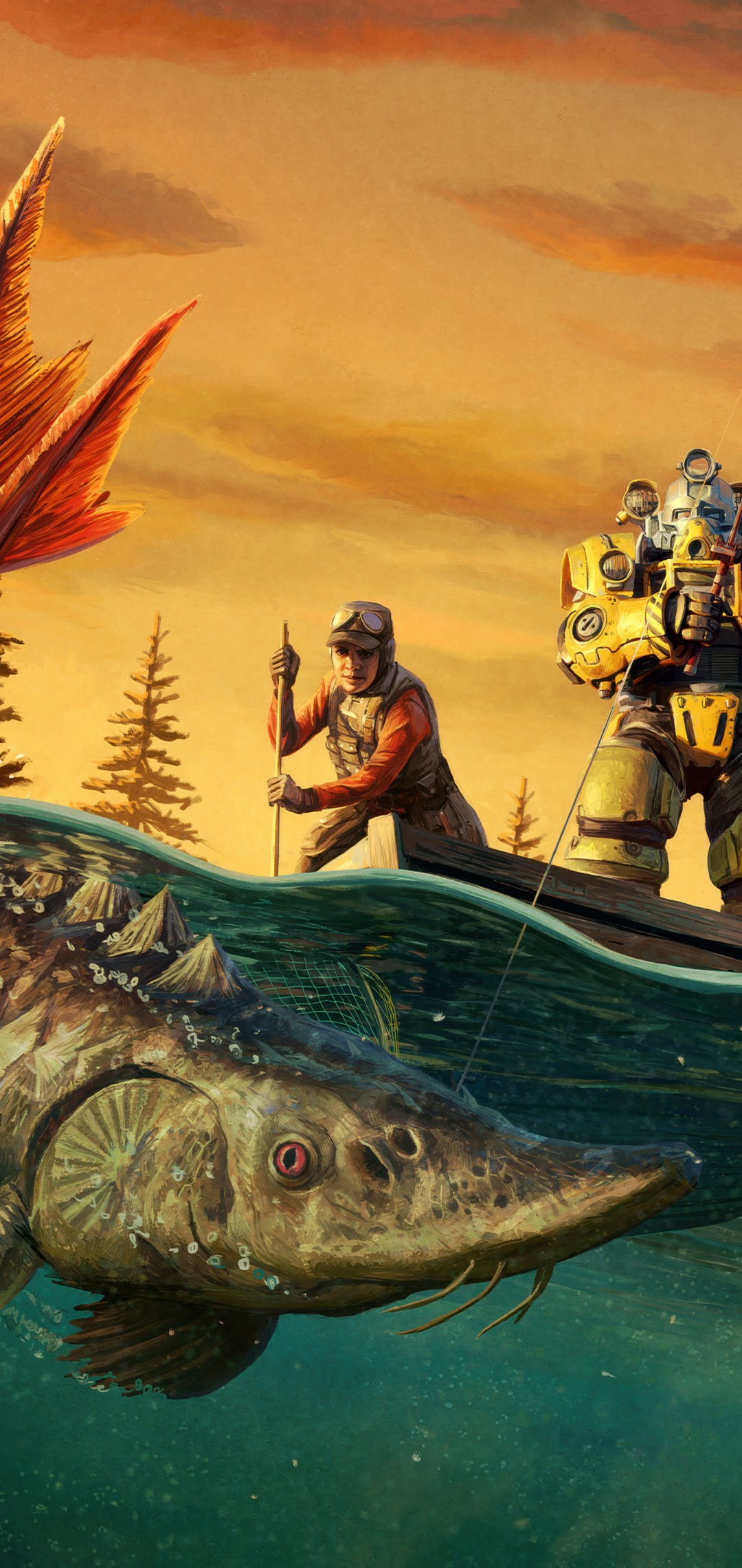 Fallout 76 Gone Fission Wallpaper - 1080x2280