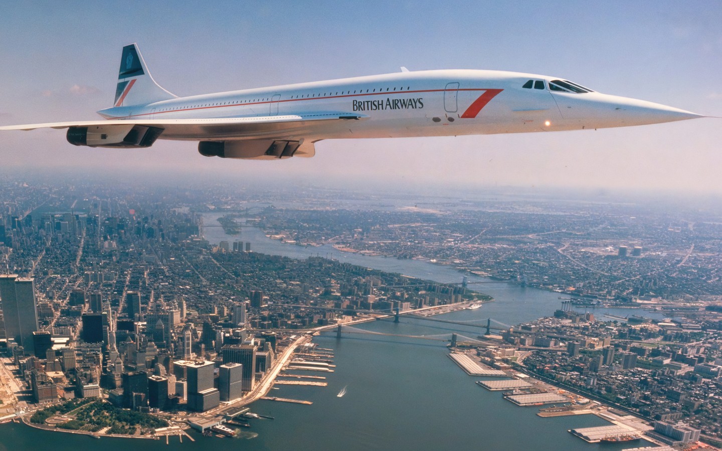 British Airways Concorde Airplane Wallpaper - 1440x900 Resolution