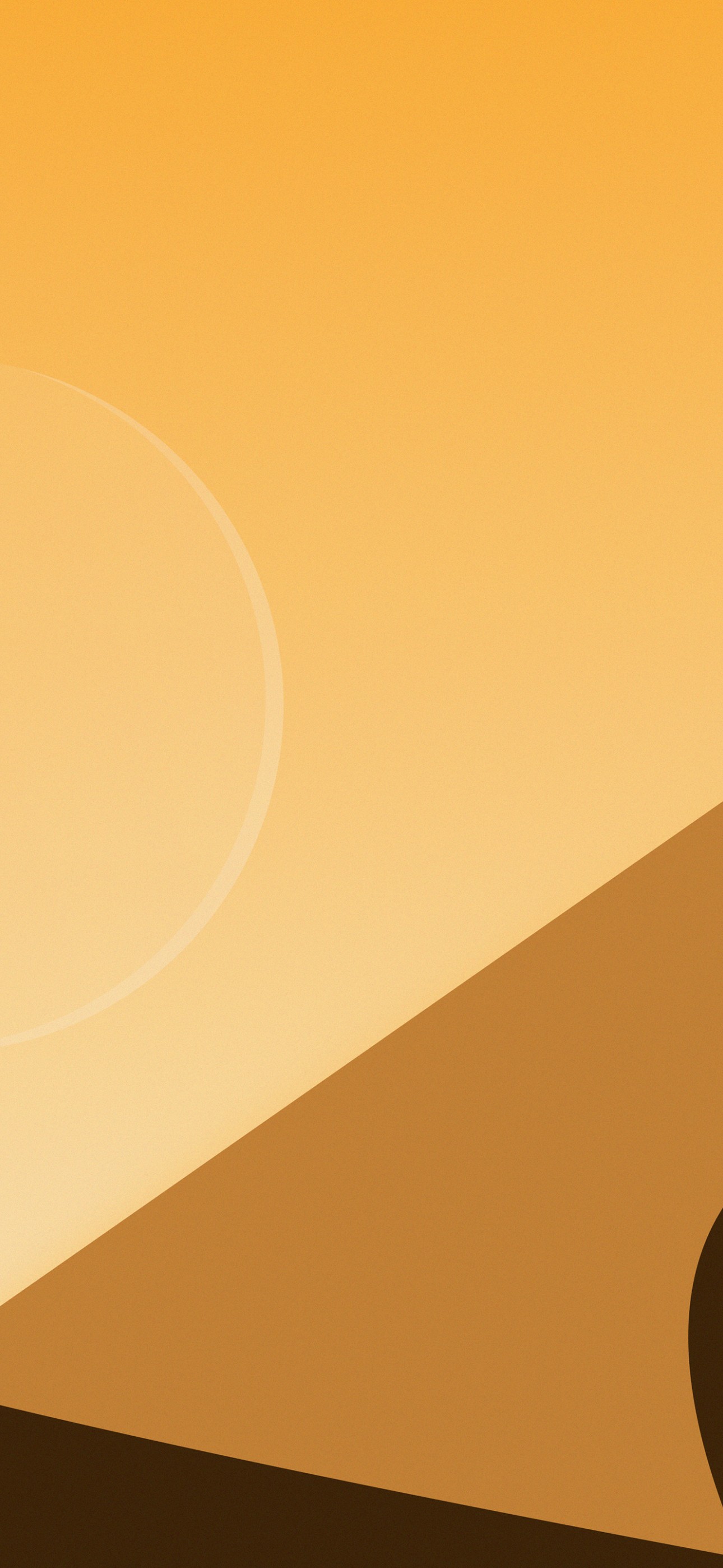 Dune Desert Minimal Gradient Wallpaper - 1290x2796